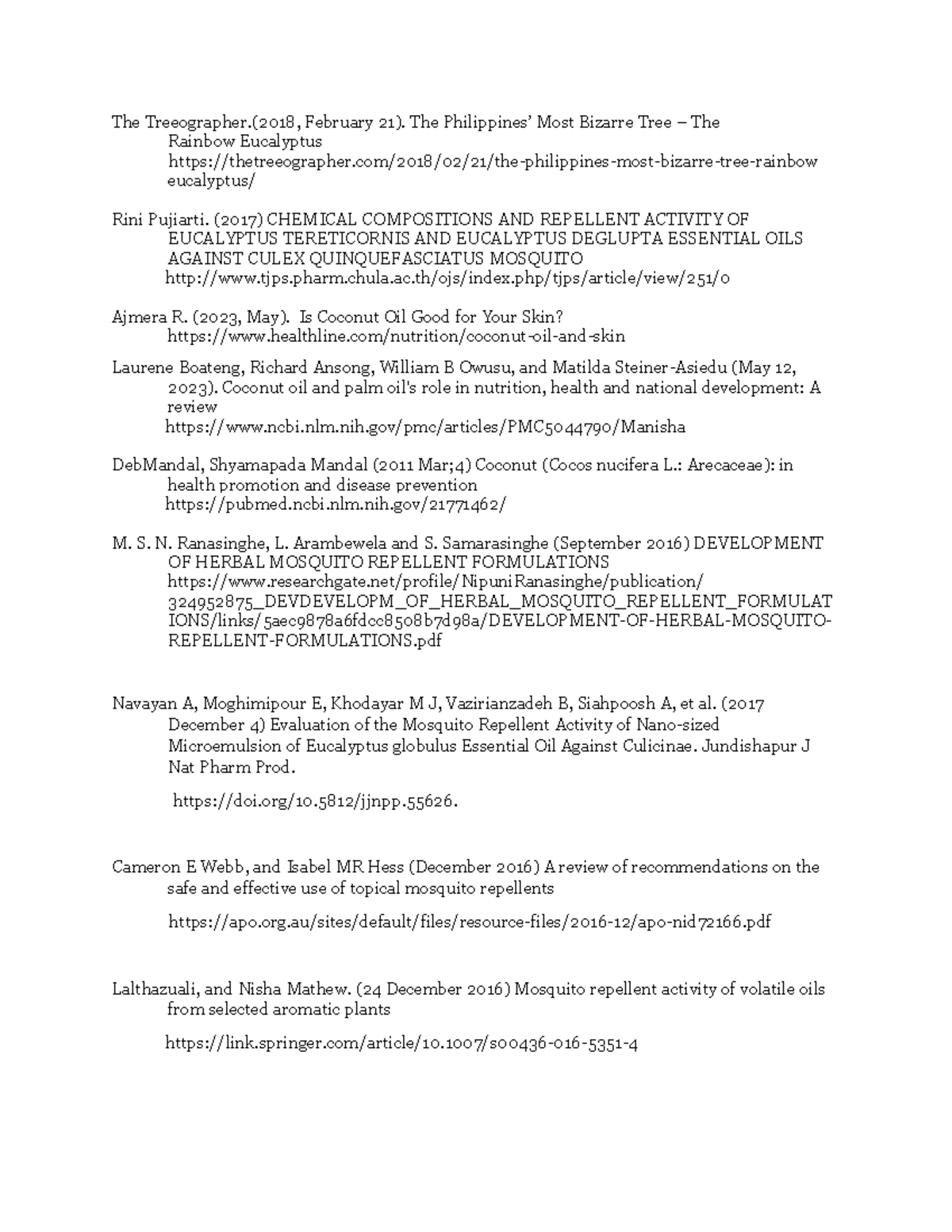 Rrl research - rrl of eucalyptus thesis - The Treeographer.(2018 ...
