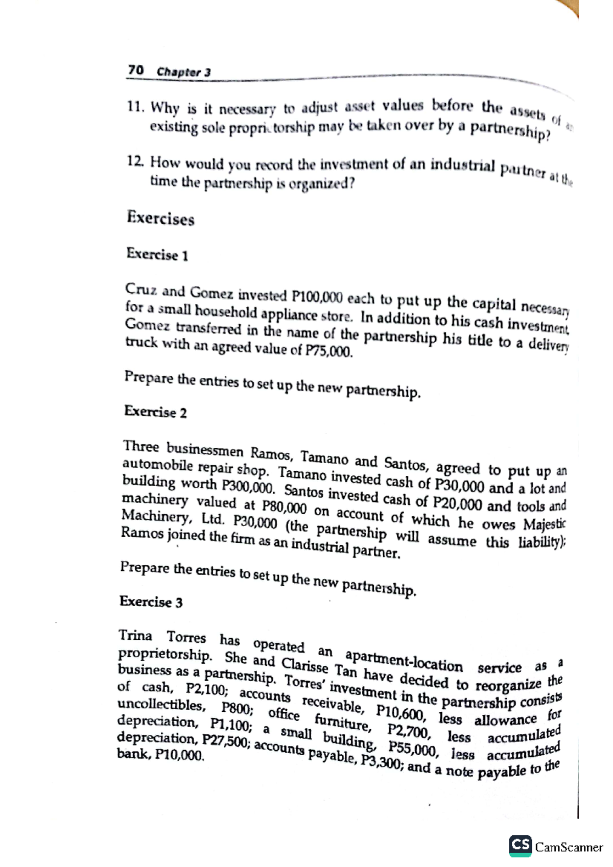 Chapter 3 Fundamentals OF Accounting by Cabrera - Bachelor of Science ...