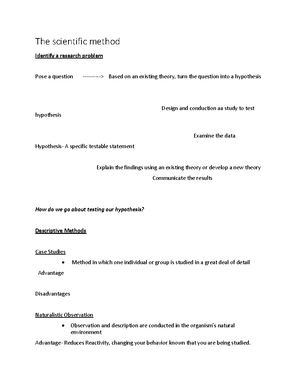 Psych notes - Psych notes algorithm is a problem-solving strategy ...