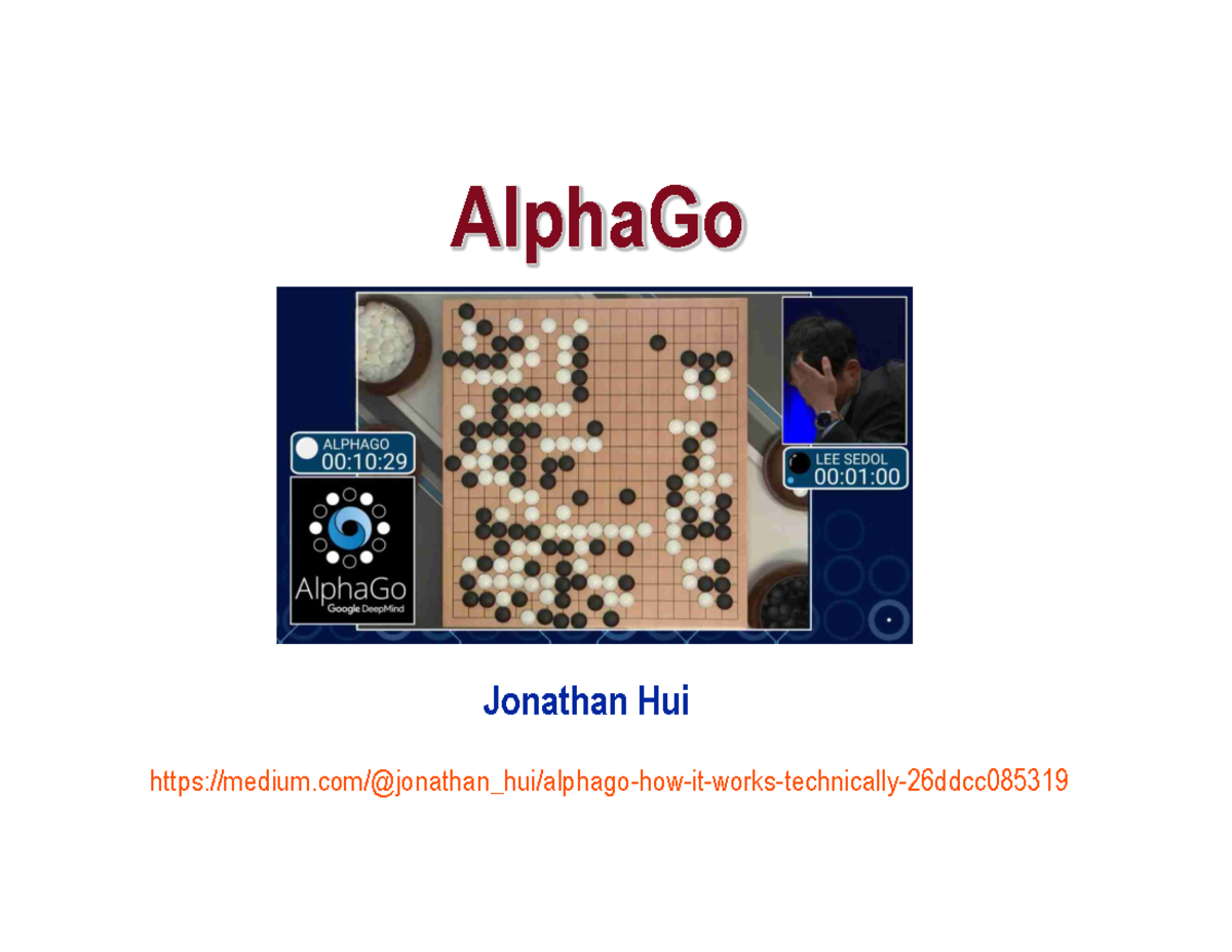 Alpha Go - AlphaGo Jonathan Hui Go surround territory on 19x19 board ...