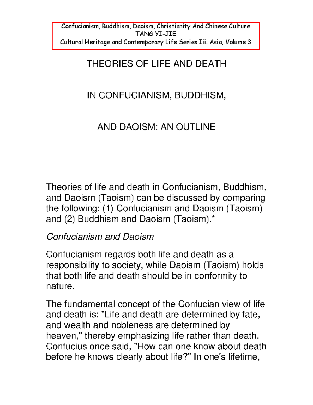 02Theories of Life and Death in Confucianism Buddhism and Daoism ...