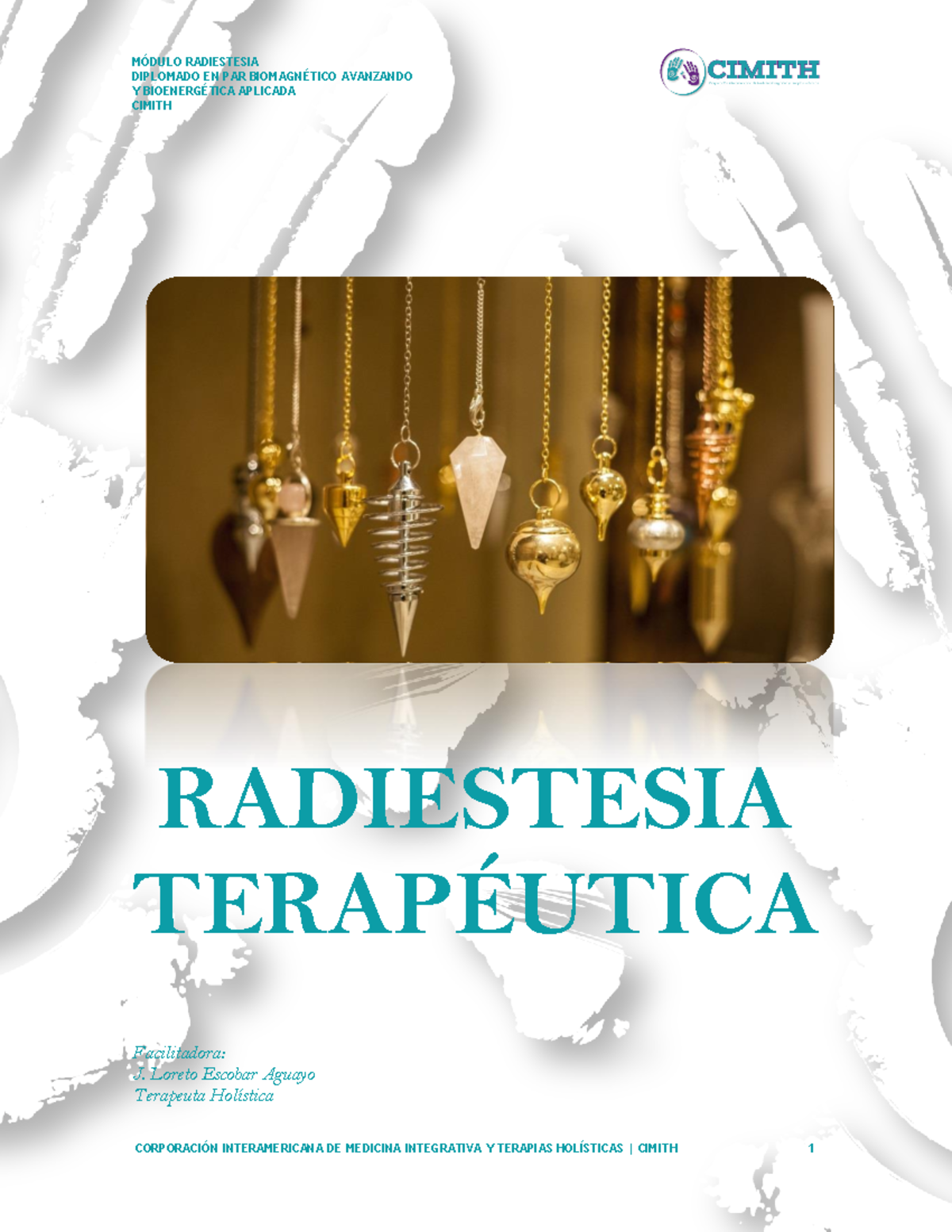 Modulo-Radiestesia-Pendulo - DIPLOMADO EN PAR BIOMAGNÉTICO AVANZANDO Y ...