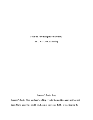 Module Two Data Set - ACC-311 - Studocu