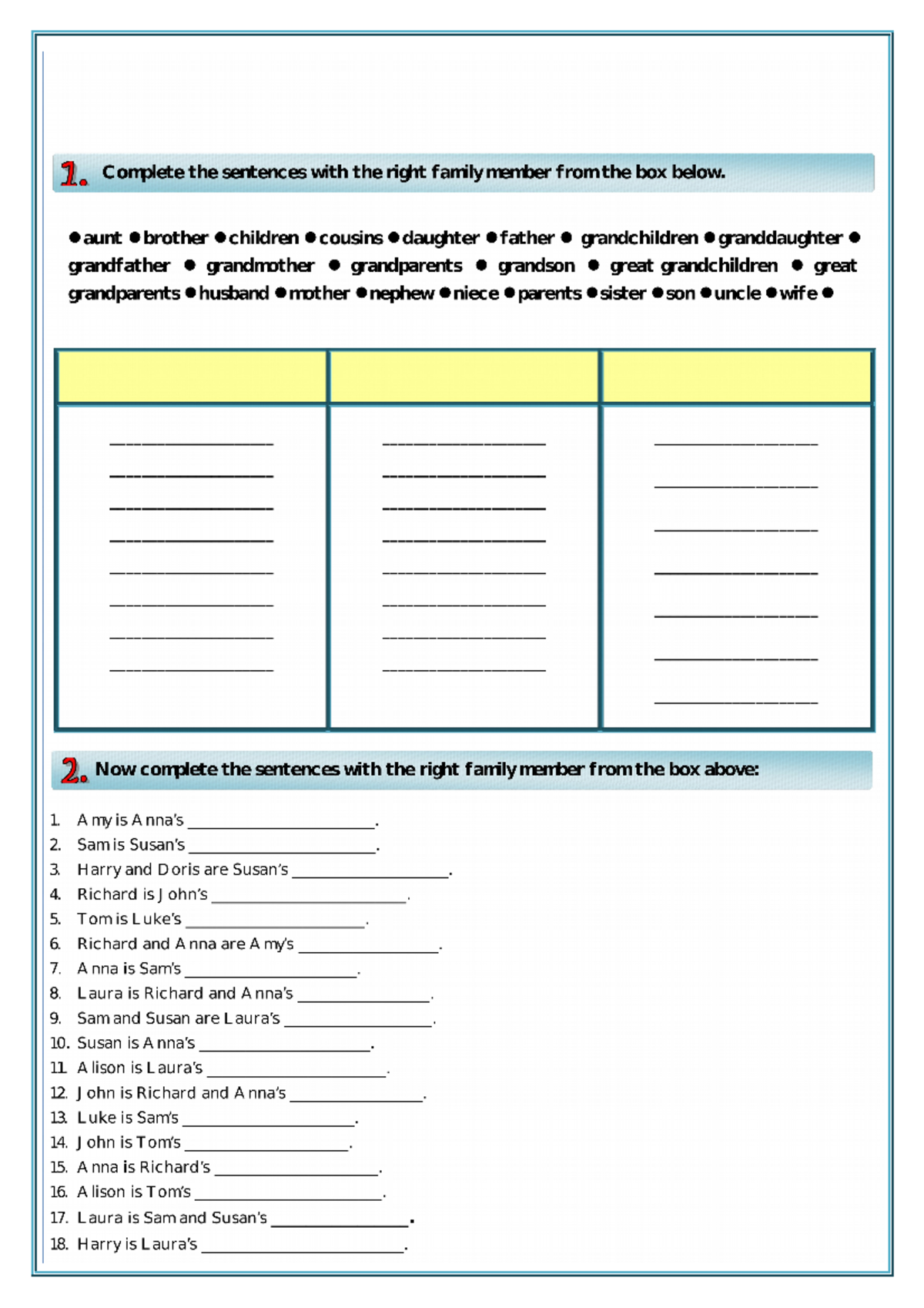 This-is-my-family-grammar-drills-picture-description-exercises-readi ...