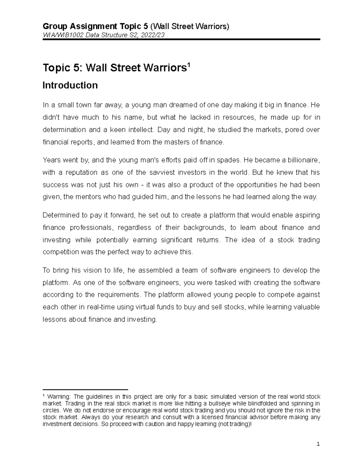 WIA1002 DS-Assignment-Topic 5 v3 - WIA/WIB1002 Data Structure S2, 2022 ...