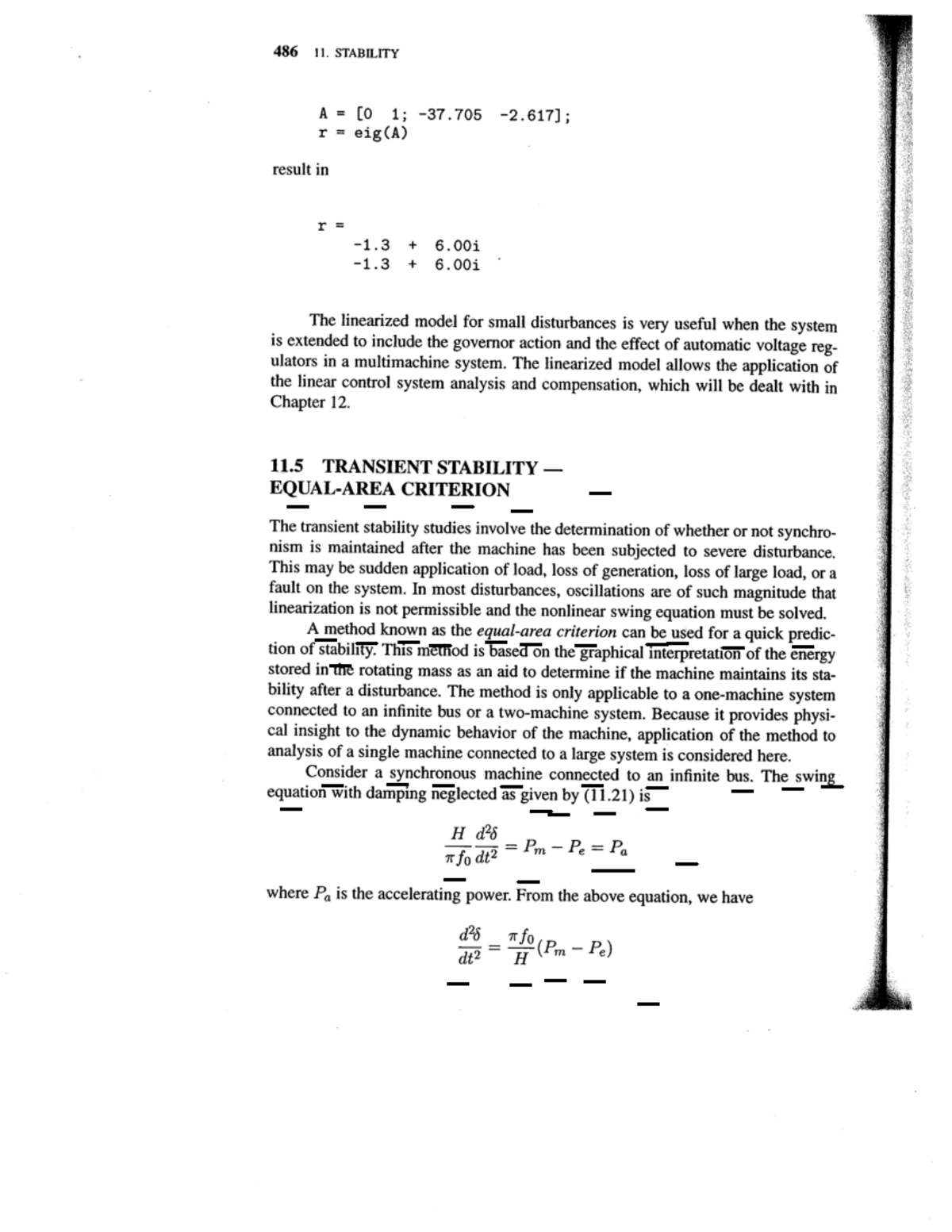 2.Transient Stability(3 - Power System Planning and Reliability - Studocu