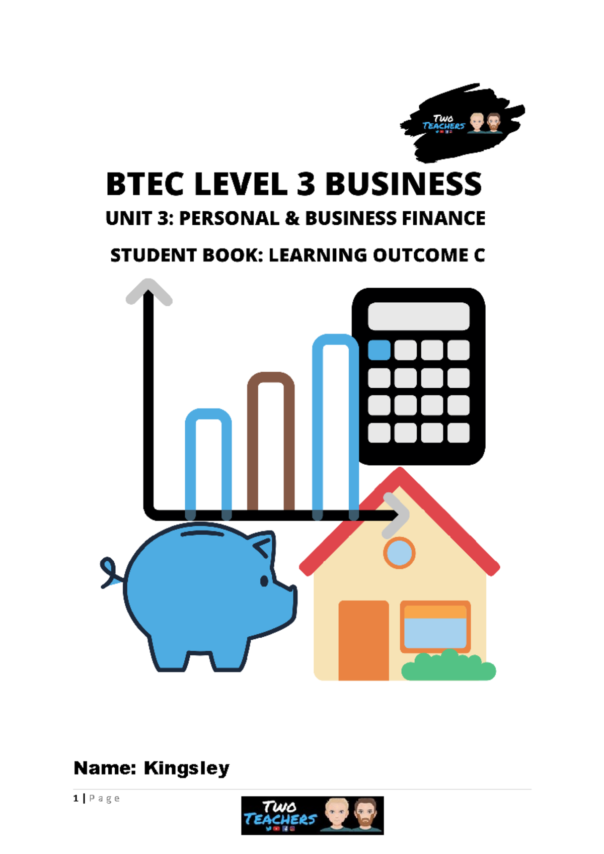 Unit 3 Student Book Outcome C Complete - Name: Kingsley Unit ...