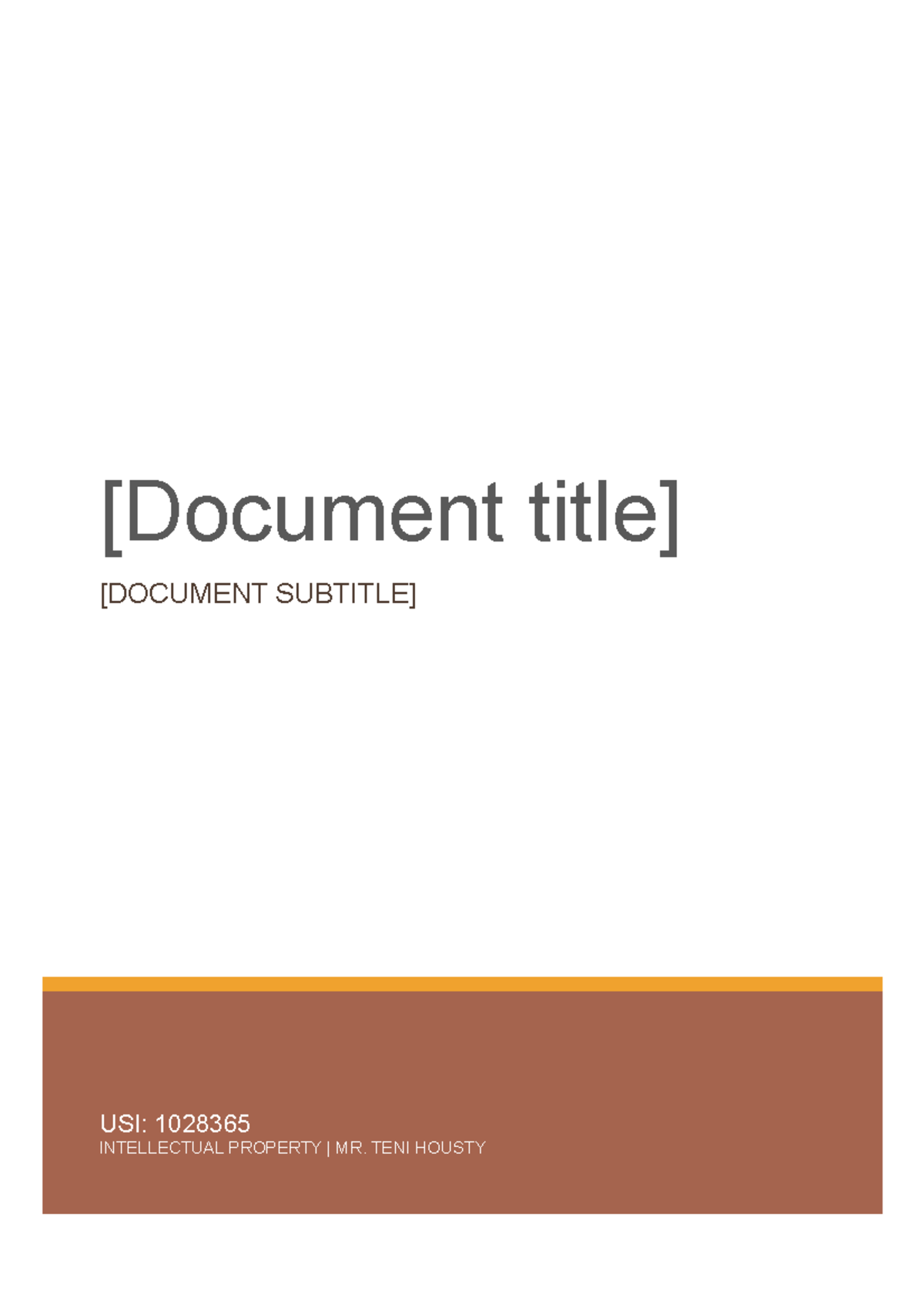 IP AAssignment - Intellectual Property - USI: 1028365 INTELLECTUAL ...