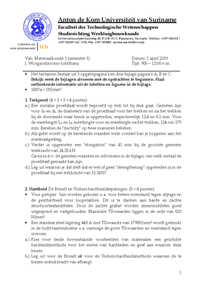 Meetrapport Trekproef - J. Wongsodikromo Meetrapport voor: De trekproef ...