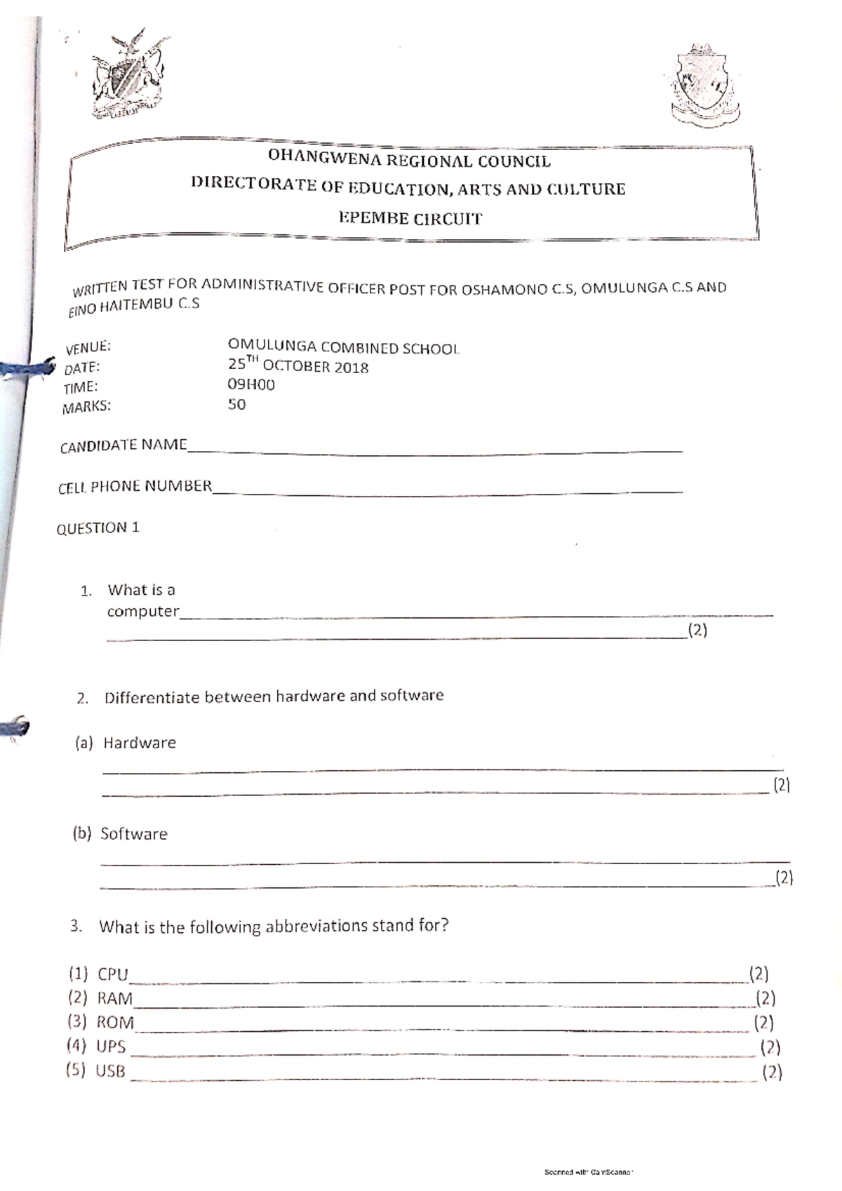 Admin samples Q - khgkjh - MBA2024 - Studocu