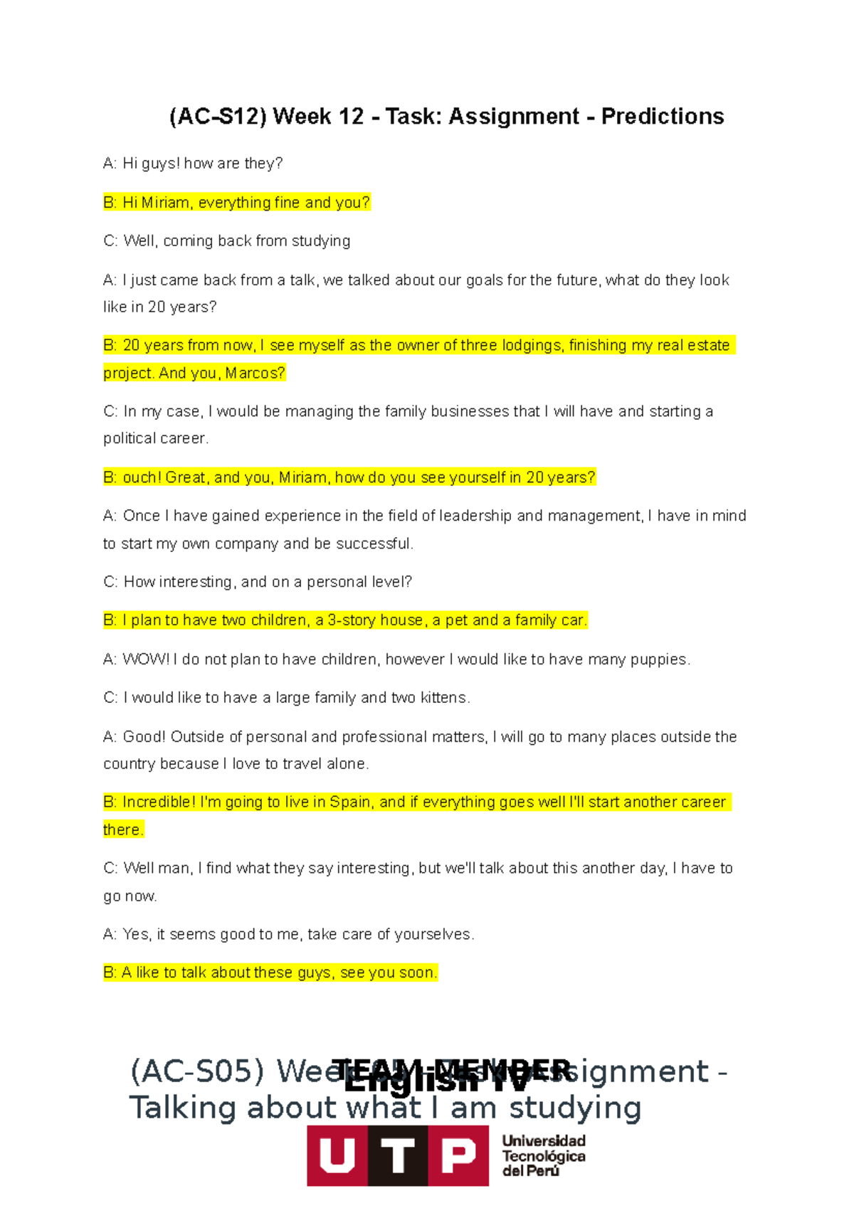 Asignament fisical inglesvii - (AC-S12) Week 12 - Task: Assignment ...