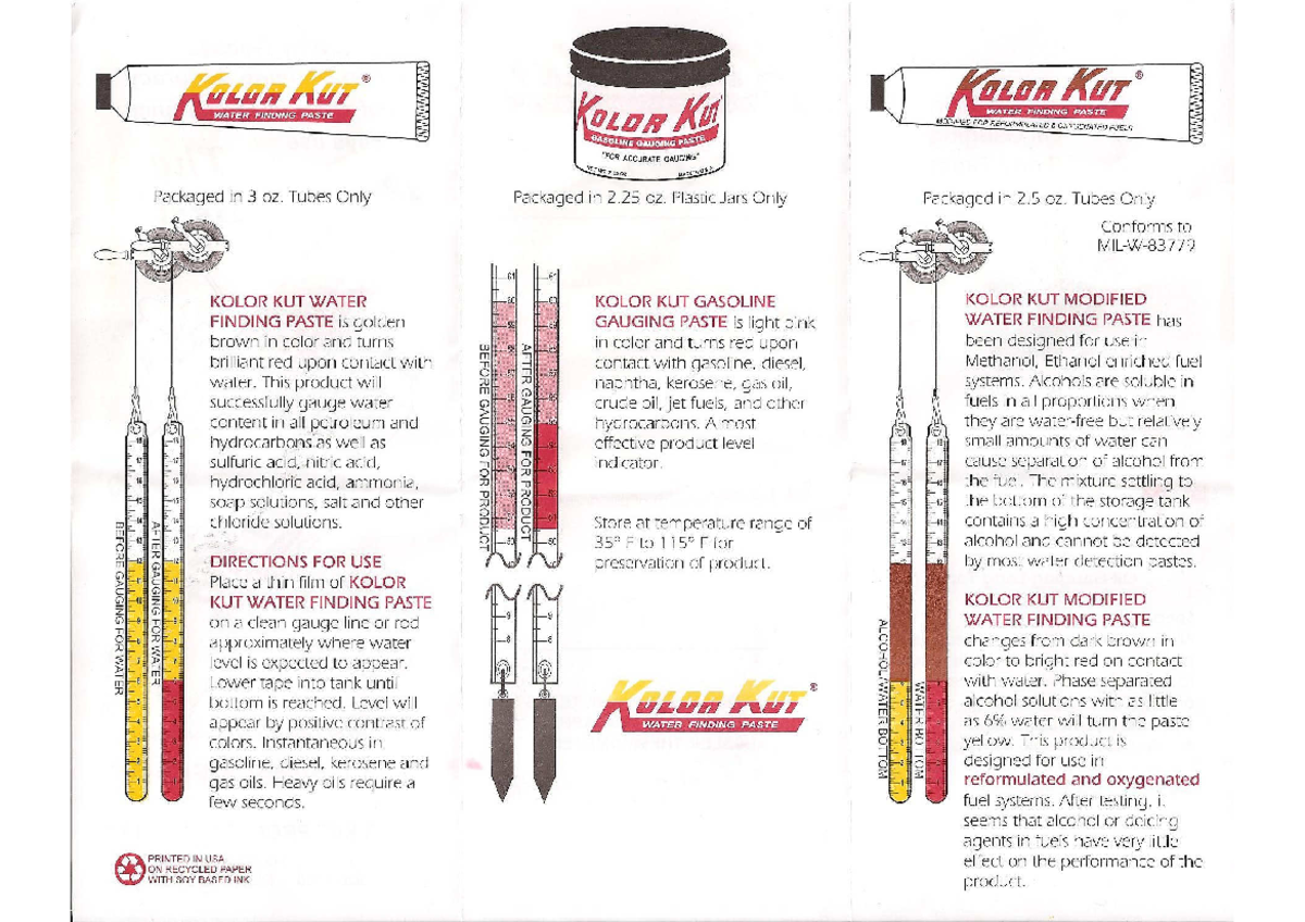 Kolor KUT Products - Diesel - accountancy - Studocu