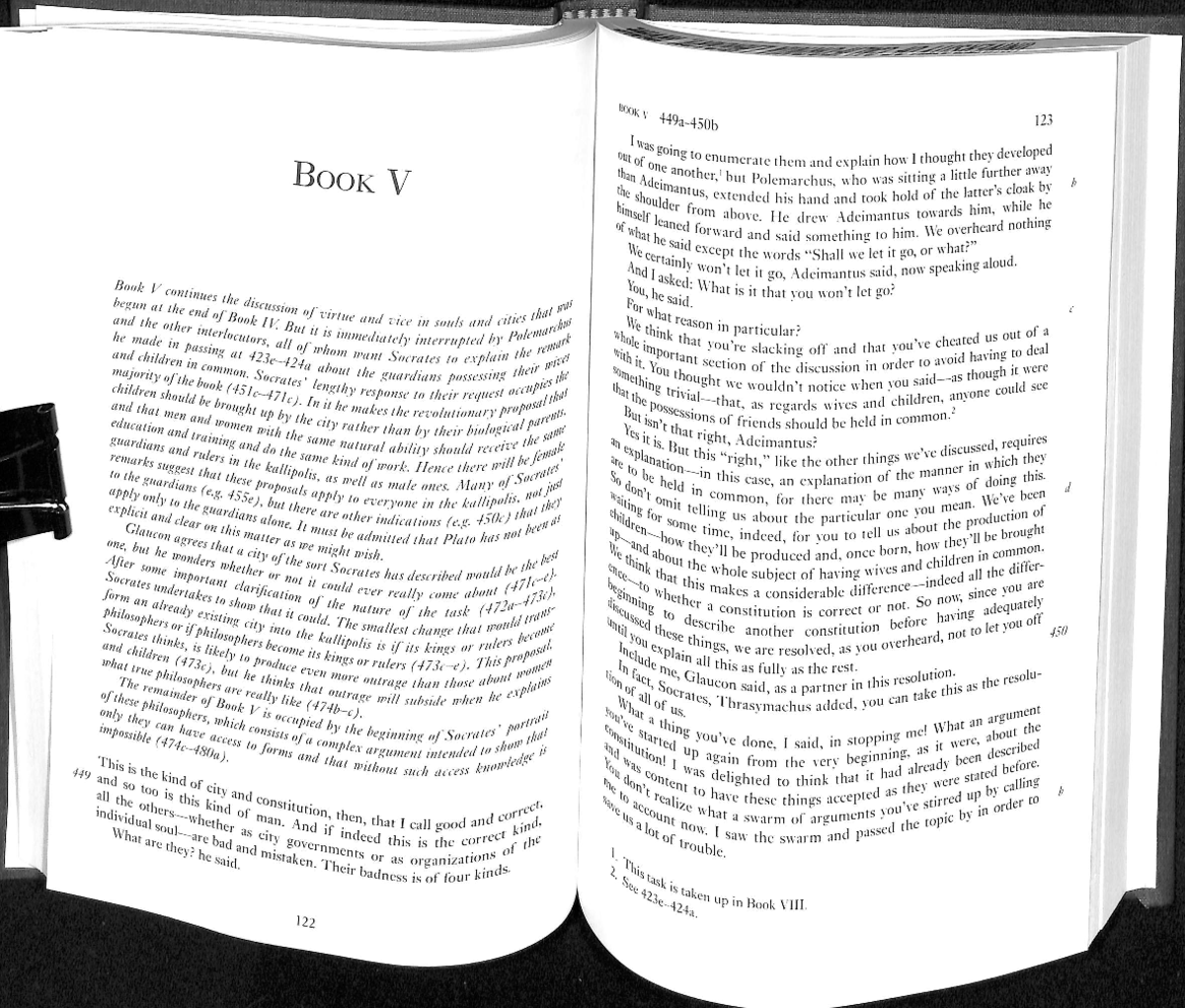 Book 5 - reuired reading for Plato the repubkic - Philos 22W - Studocu