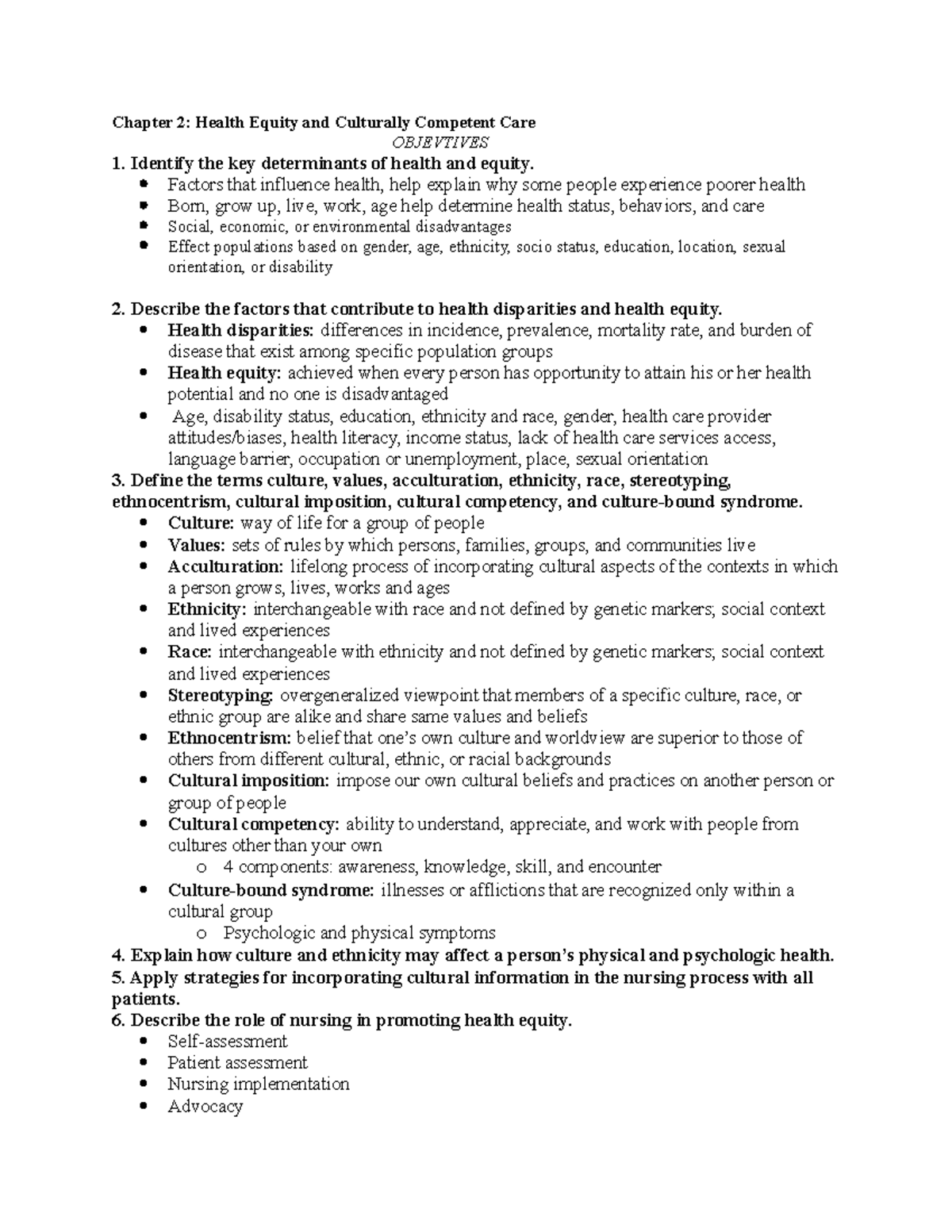 Chapter 2 Textbook - Lewis's Medical-Surgical Nursing - Chapter 2 ...