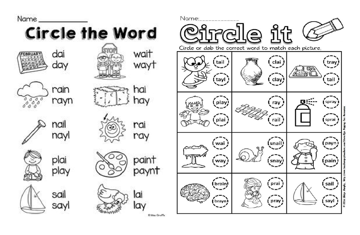 Sheets-4th - SSSSSSSS - Name Name: Circle the Word Circle it STOP ...