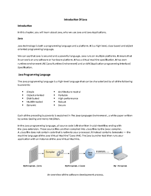 Introduction TO JAVA Beans - INTRODUCTION TO JAVA BEANS Software components are self-contained ...