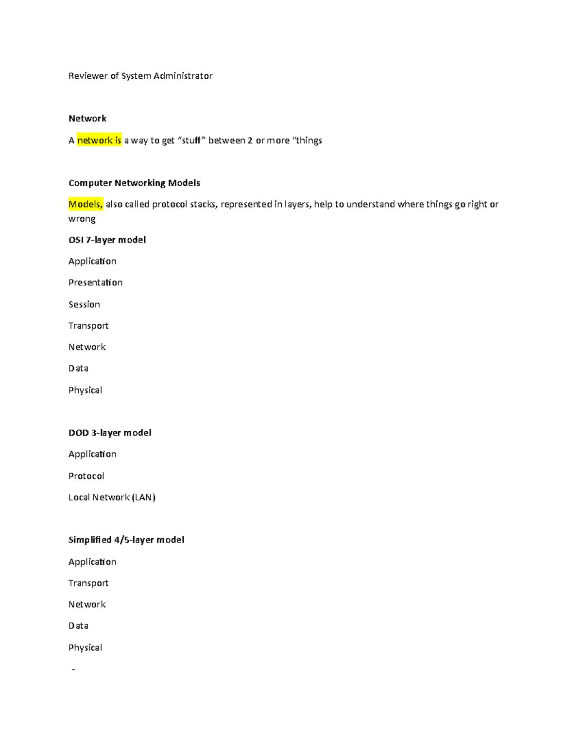 Reviewer of System Administrator - Reviewer of System Administrator ...