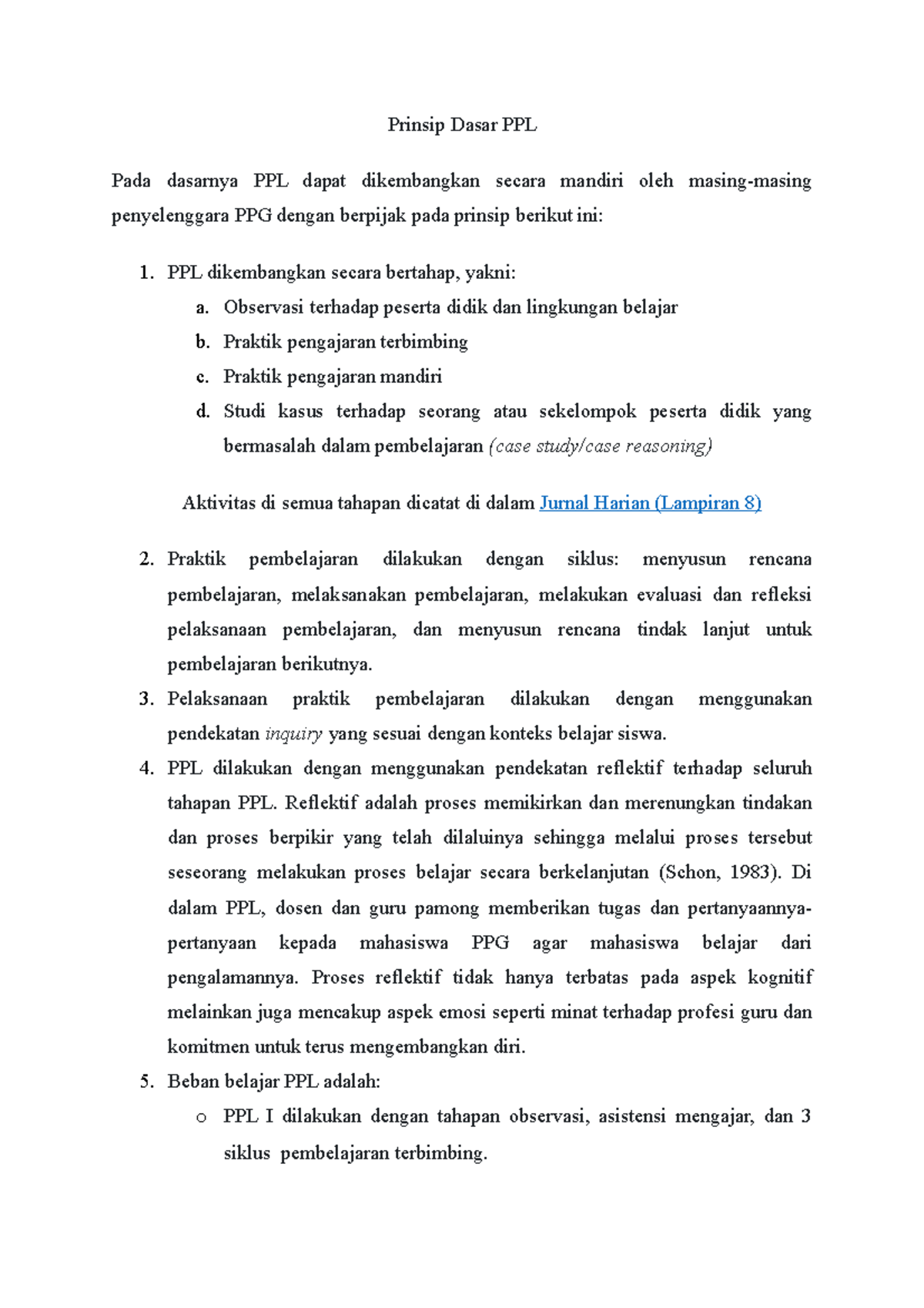 Prinsip Dasar Ppl Ppg Prinsip Dasar Ppl Pada Dasarnya Ppl Dapat