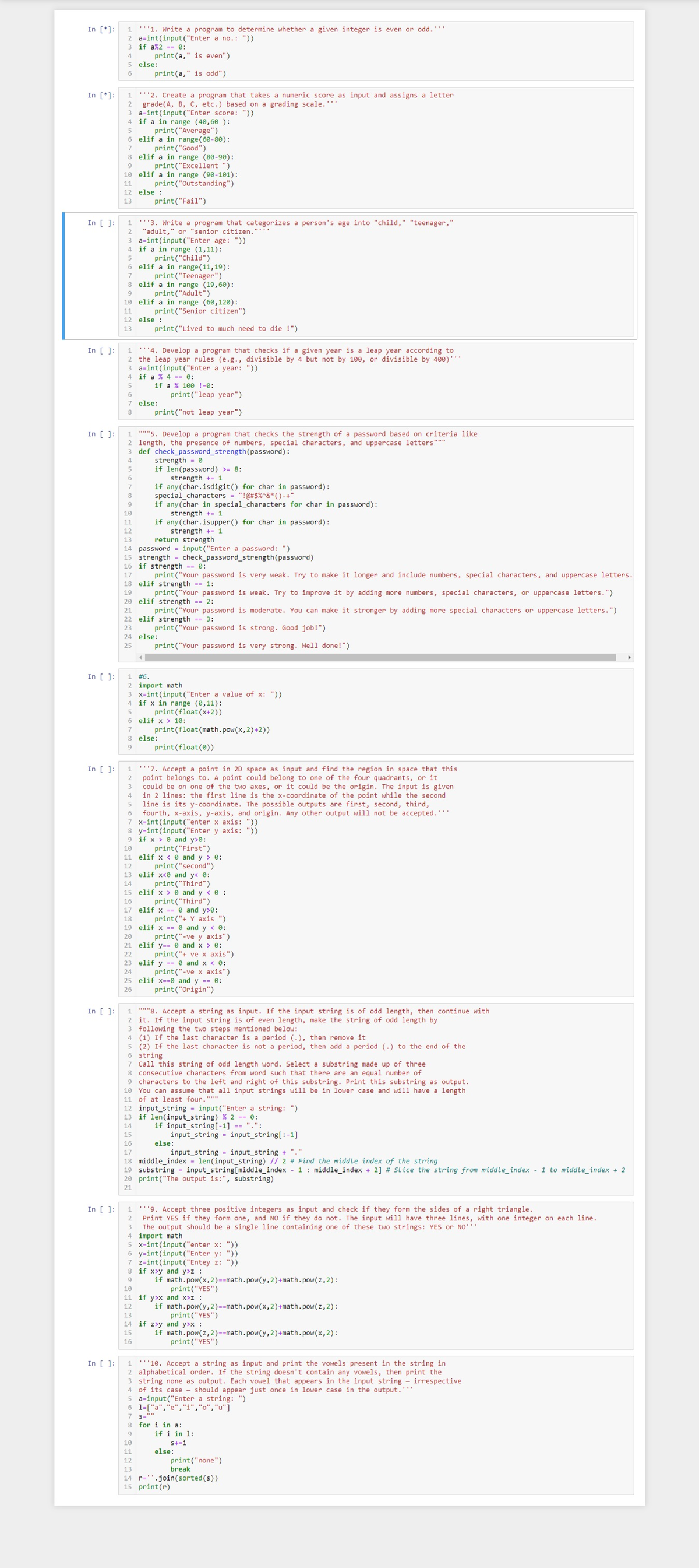 Assignment 2 Soln Good Practice In 1 Write A Program To Determine Whether A Given Integer Is