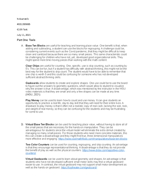 Chapter 3 - notes - Chapter 3 Teaching for Problem Solving Teaching a ...