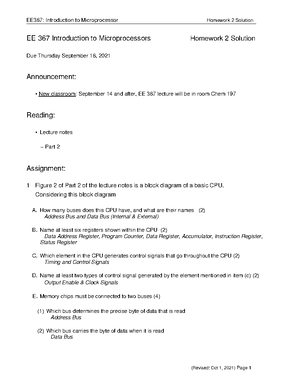 Solution HW03 Fall2021 - EE367: Introduction to Microprocessors ...