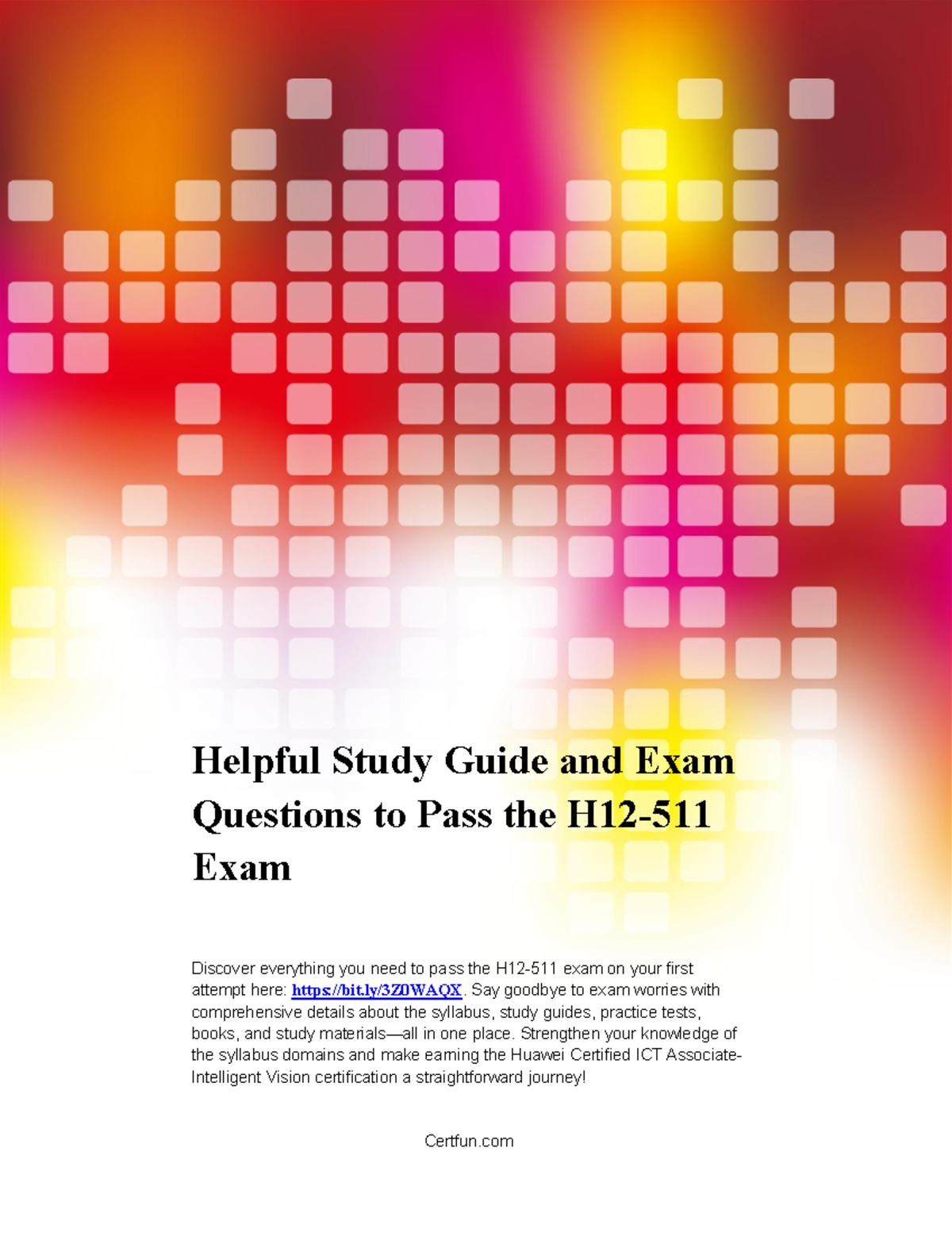 Helpful Study Guide and Exam Questions to Pass the H12-511 Exam ...