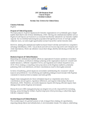 Example for Mission Statement and Goals - Organizer – This is to work ...