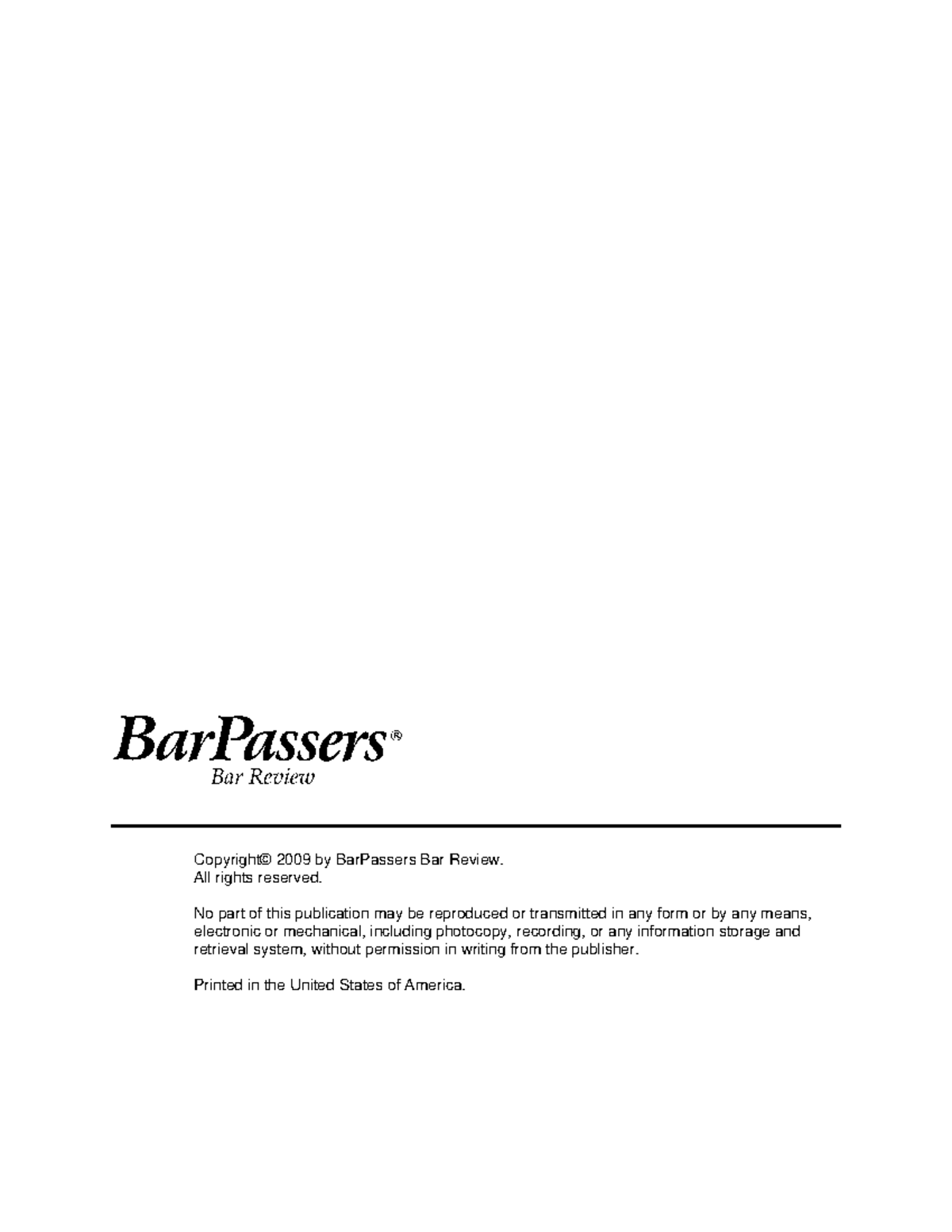 39073509-Evidence-Chart - Copyright© 2009 by BarPassers Bar Review. All ...