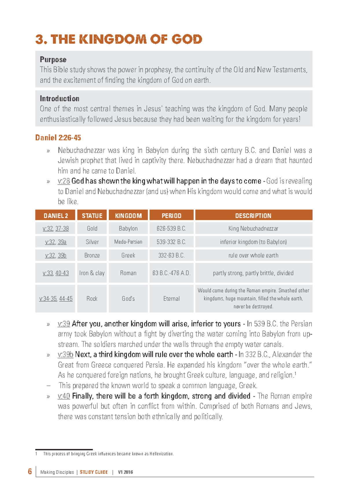 Making Disciples 3 The Kingdom of God - 6 Making Disciples | STUDY ...