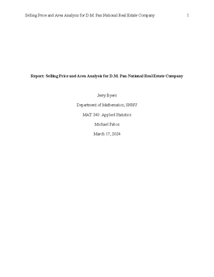 week 4 assignment - Module 4 Assignment 1 Internal Control Jerry Byers ...