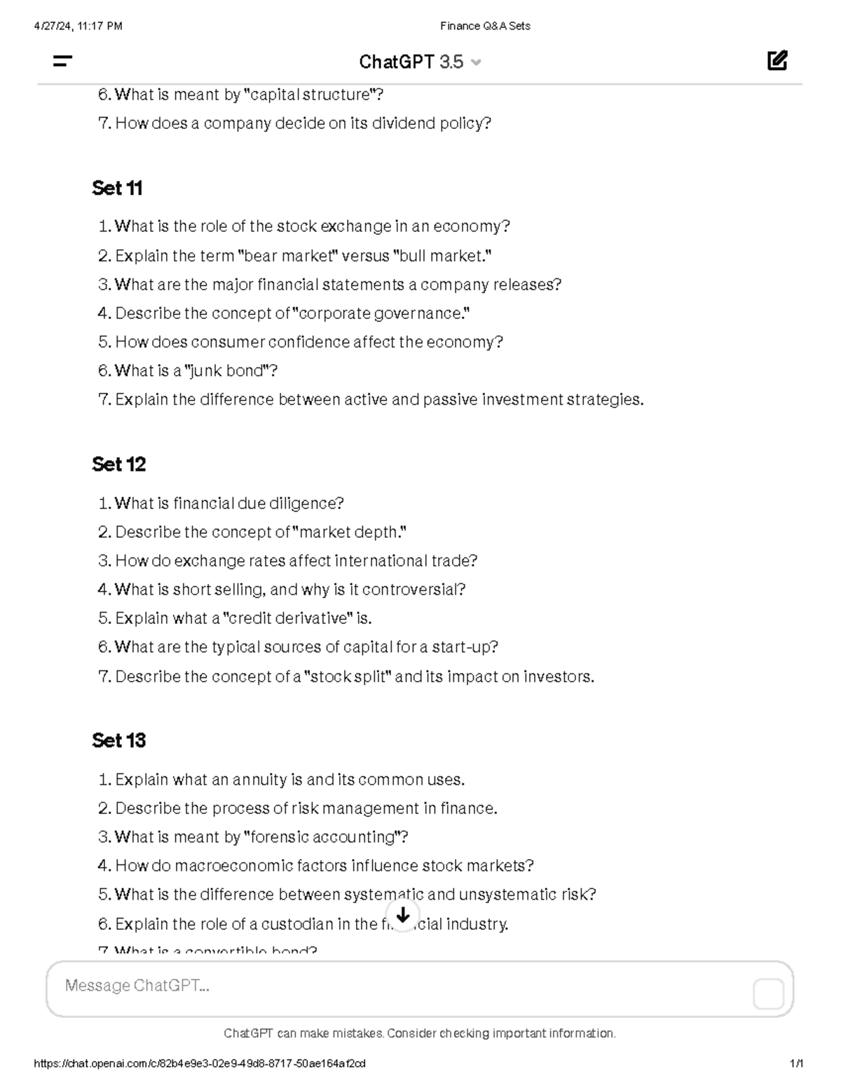 Finance Q&A Setsg - . What is meant by "capital structure"? . How does ...