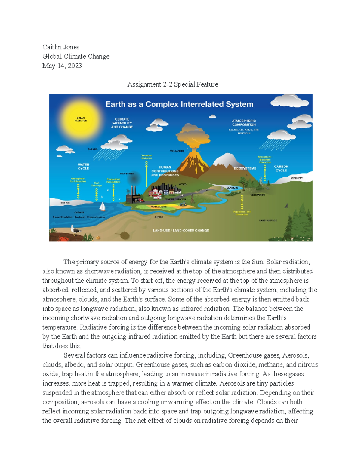 2-2 special assignment (global climate change) - Caitlin Jones Global ...