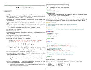 Cheatsheet-c - hello - Quick and Dirty Guide to C The single best book ...