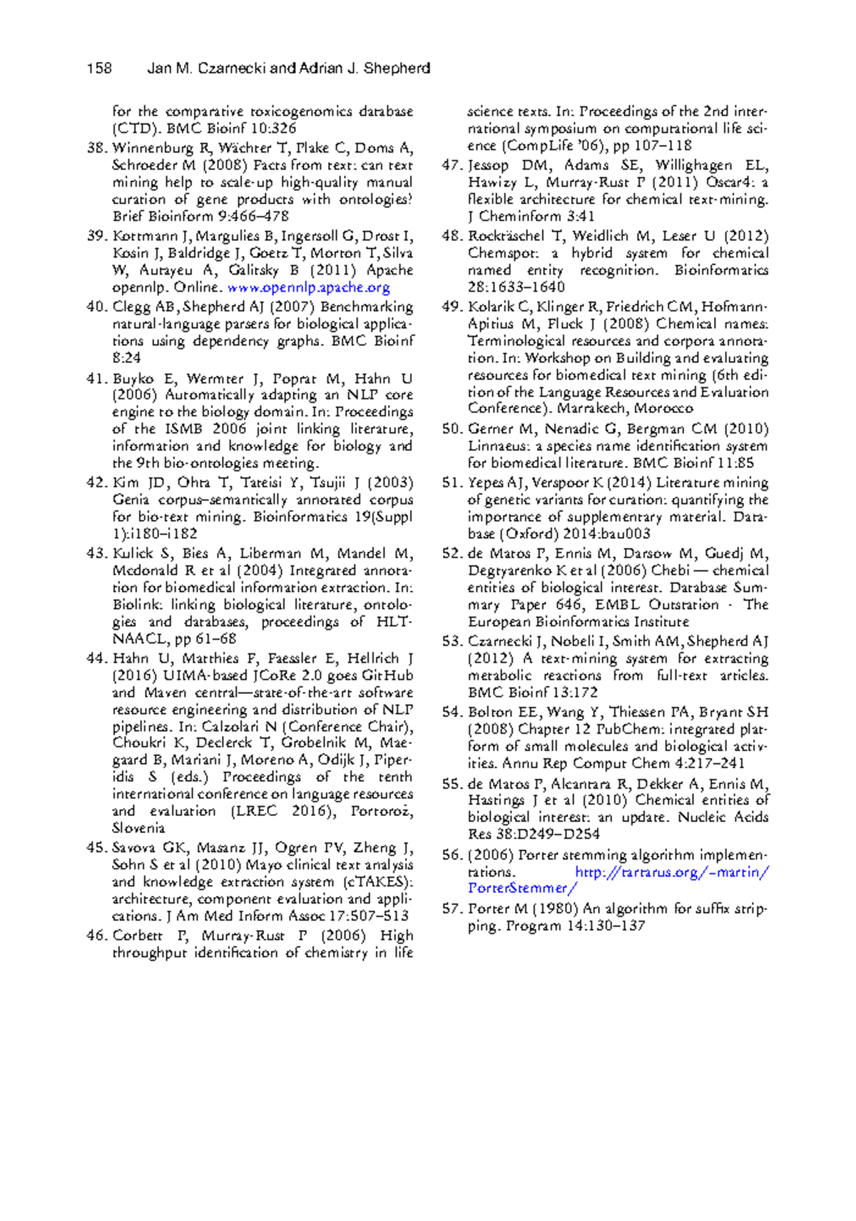 Fundamentals of Bioinformatics-55 - for the comparative toxicogenomics ...