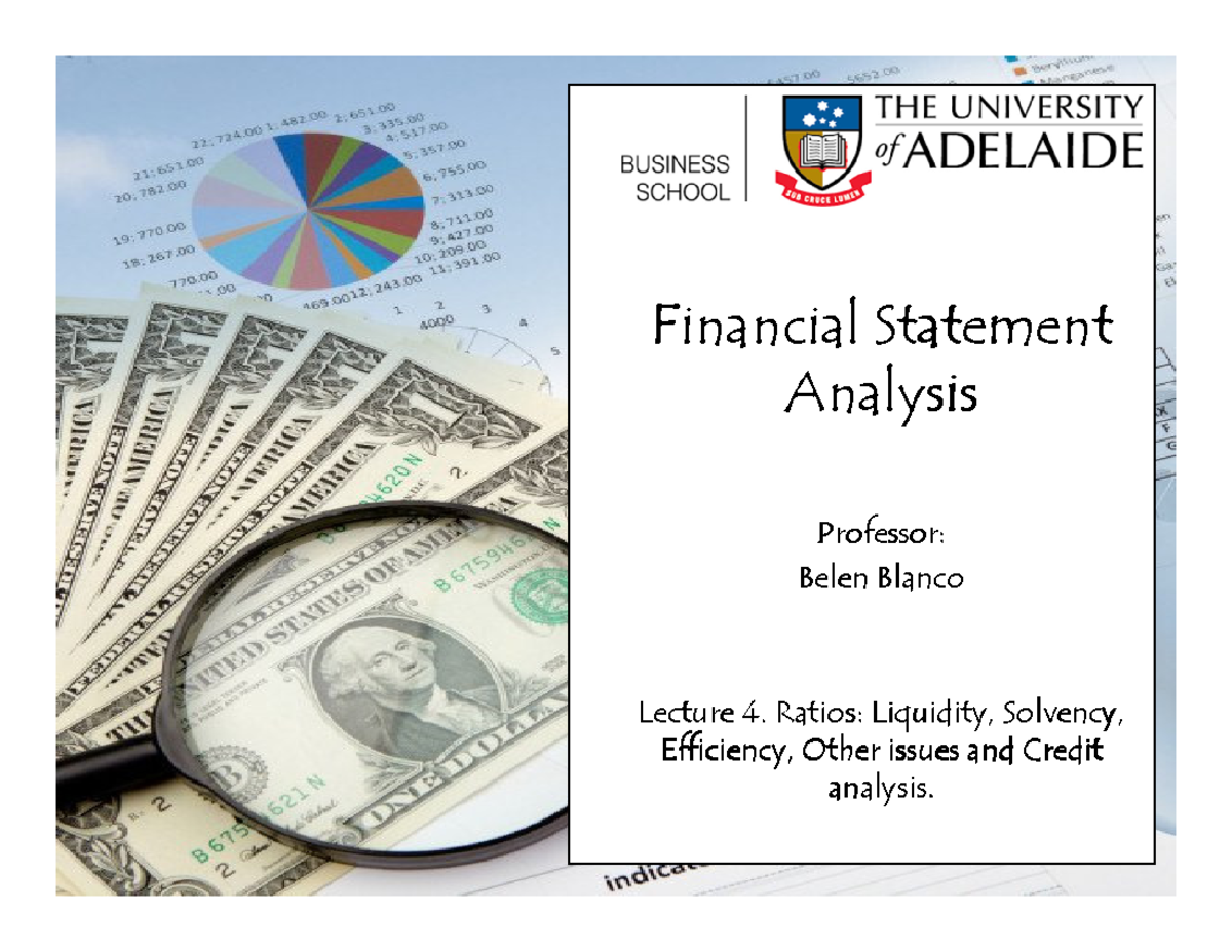 Lecture 4 FSA S1 2022 Final Class - Financial Statement Financial ...