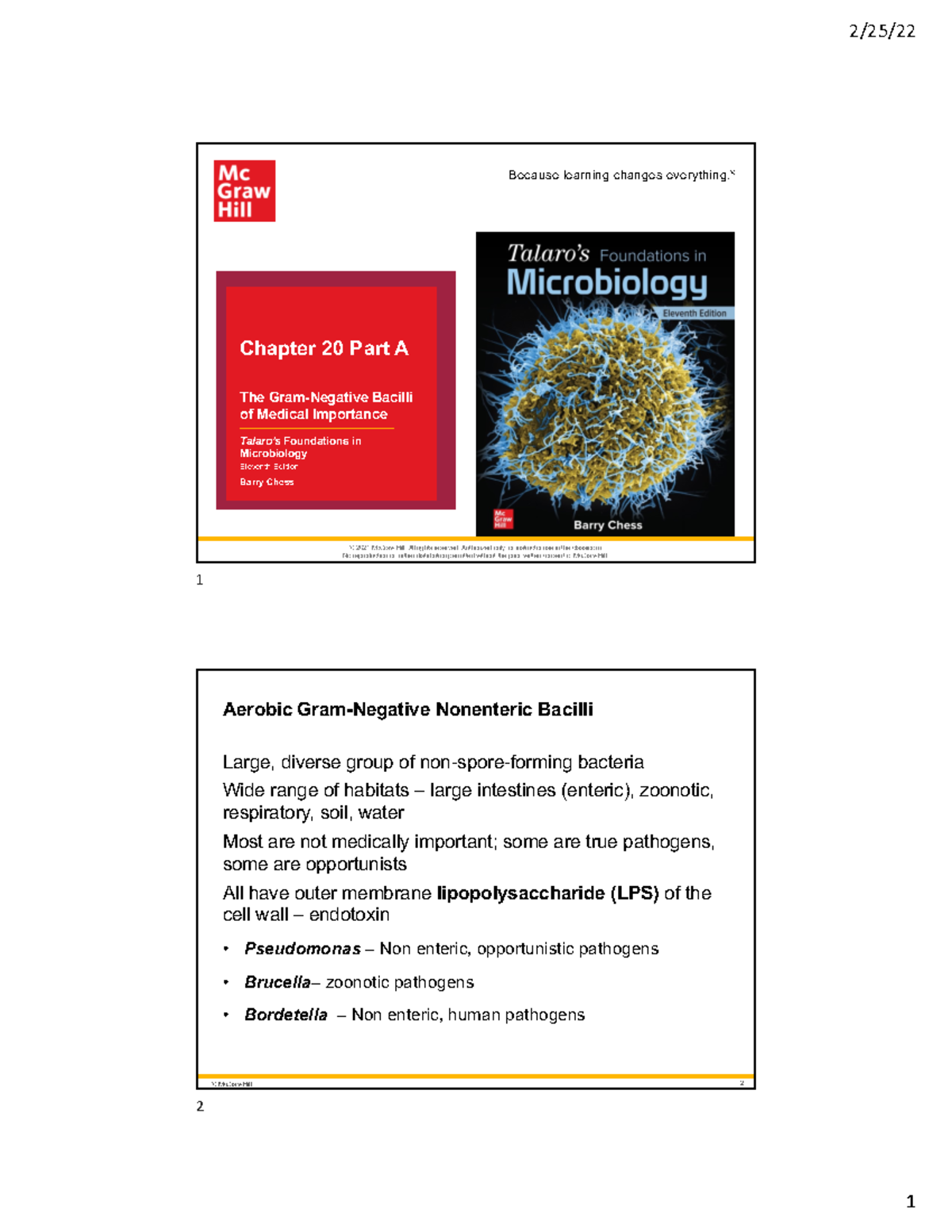 Chapter 20Large Slides - Because learning changes everything. ® Chapter ...