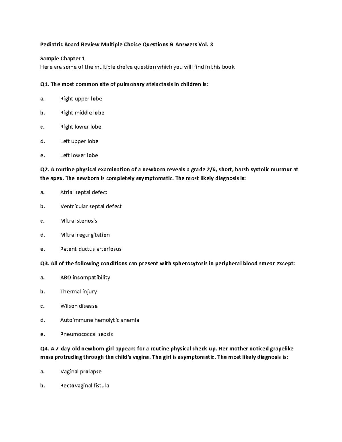 Scribd - Pediatric board review - Pediatric Board Review Multiple ...