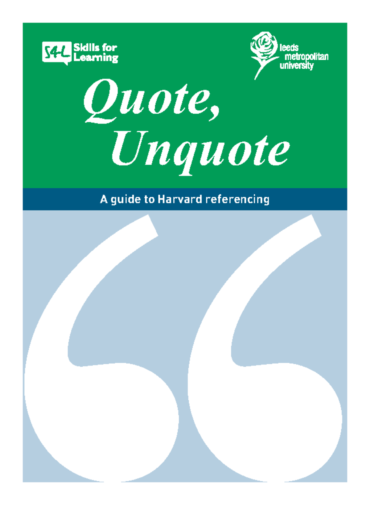 Brochure Quote, Unquote - 36337 Quote Unquote Booklet-POB:Layout 1 21/5 ...