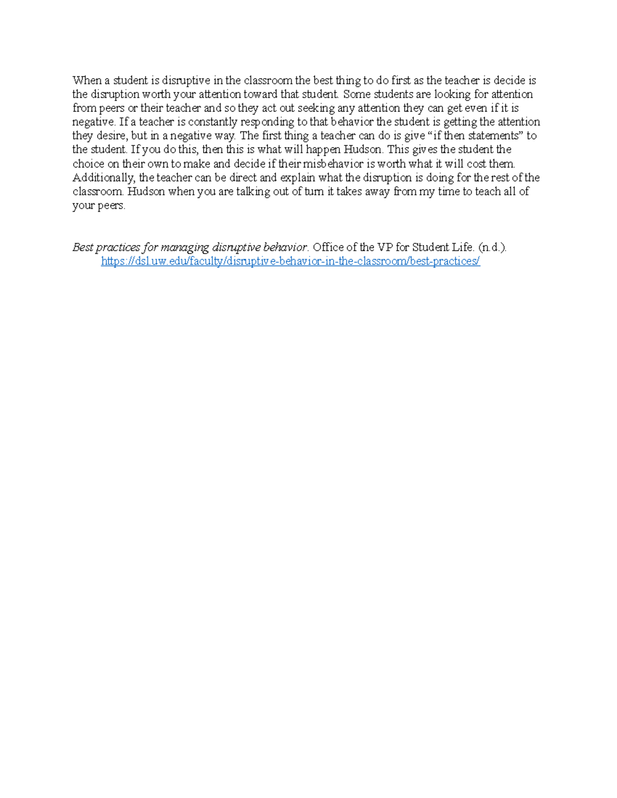 Topic 5 DQ 2] - SPD-400-O500 Creating and Managing Mild to Moderate ...