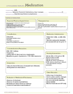 Spironolactone - ati - ACTIVE LEARNING TEMPLATES THERAPEUTIC PROCEDURE ...