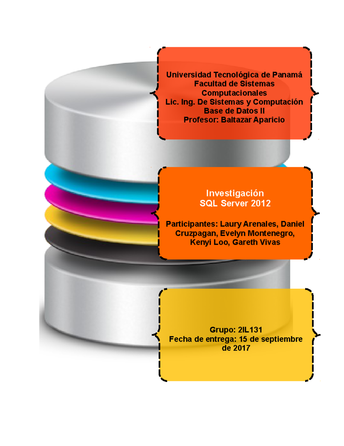 SQL Server Investigación - Universidad de Facultad de Sistemas ...