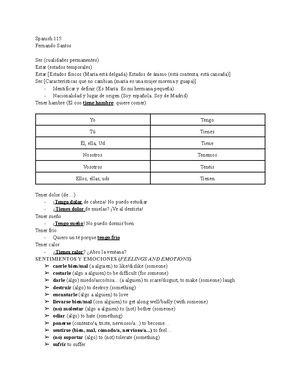 Informal commands - Class Notes - Informal commands In spanish... When ...