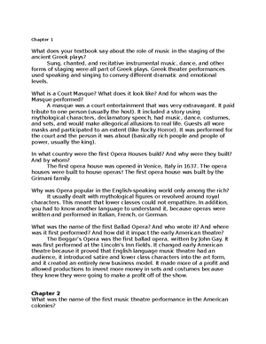 History of Musical Theatre Notes - origins in Greek Theater music ...