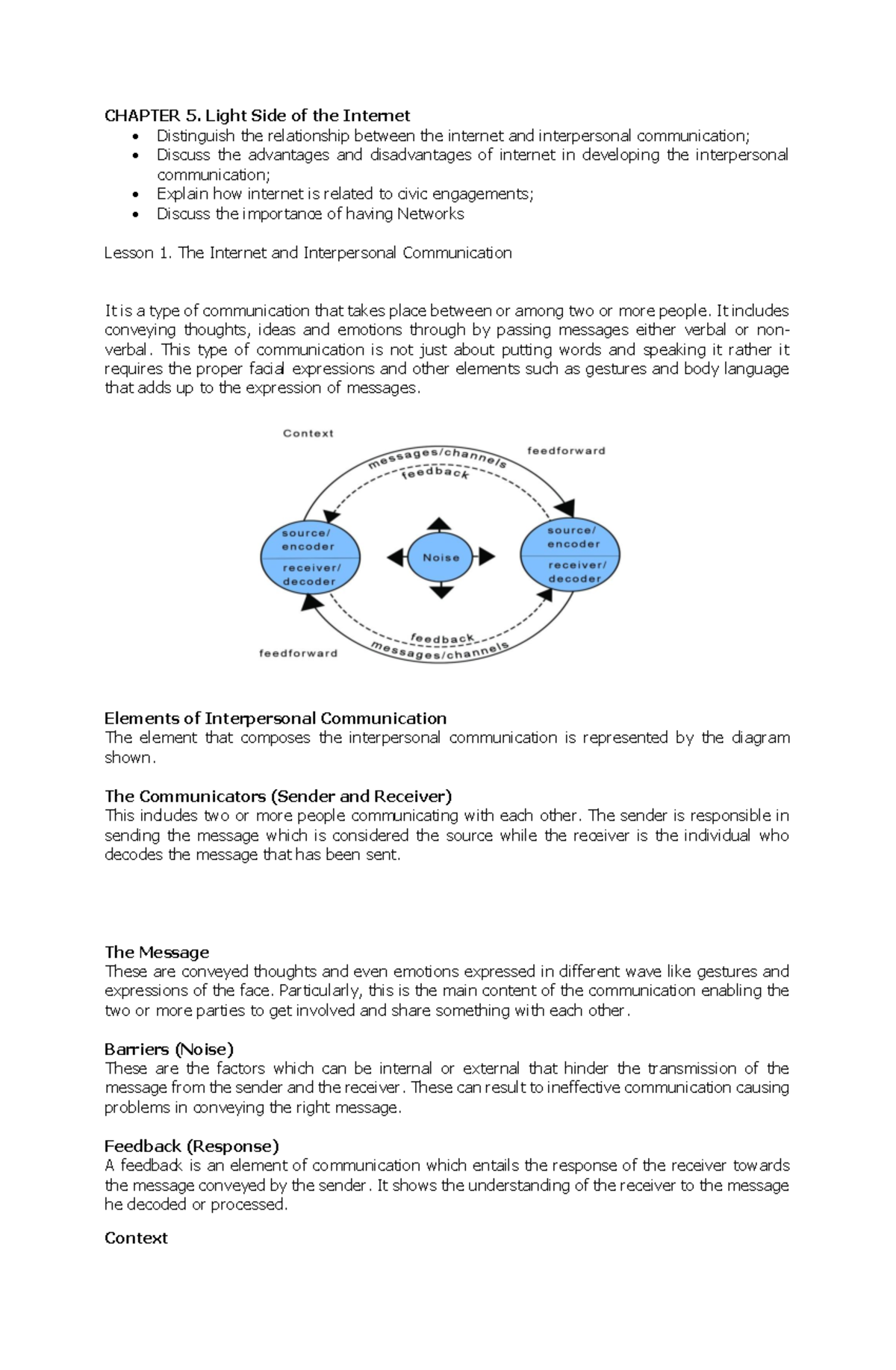 Chapter 5- Light SIDE OF THE Internet - CHAPTER 5. Light Side of the ...