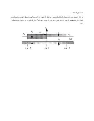 Fluid Mechanics Homework 4 2023 1 - CE 217 Fluid Mechanics Homework Assignment 4 Due Date ...