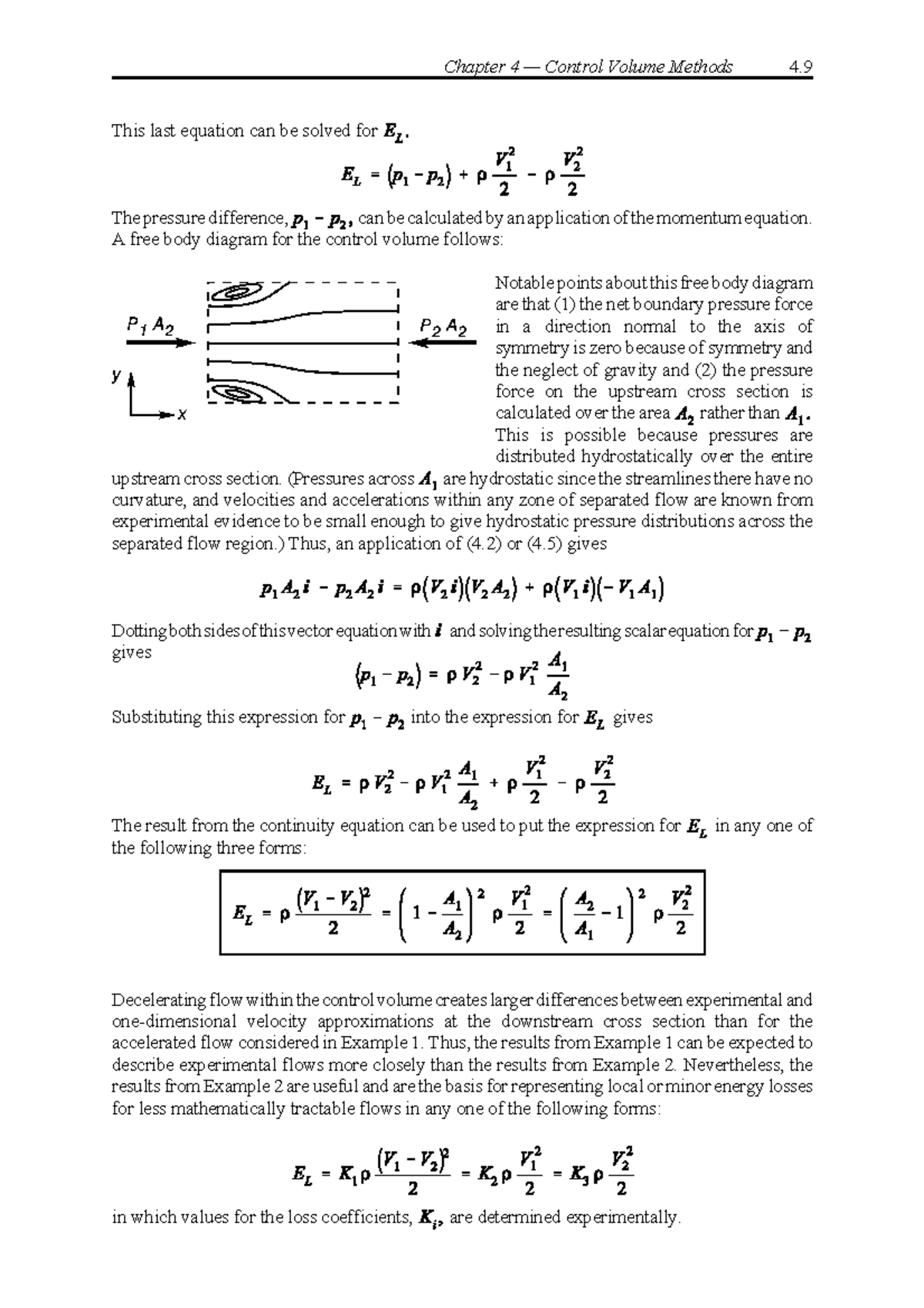 FM CH4 - Control Volume Methods Part 2 - Chapter 4 — Control Volume ...