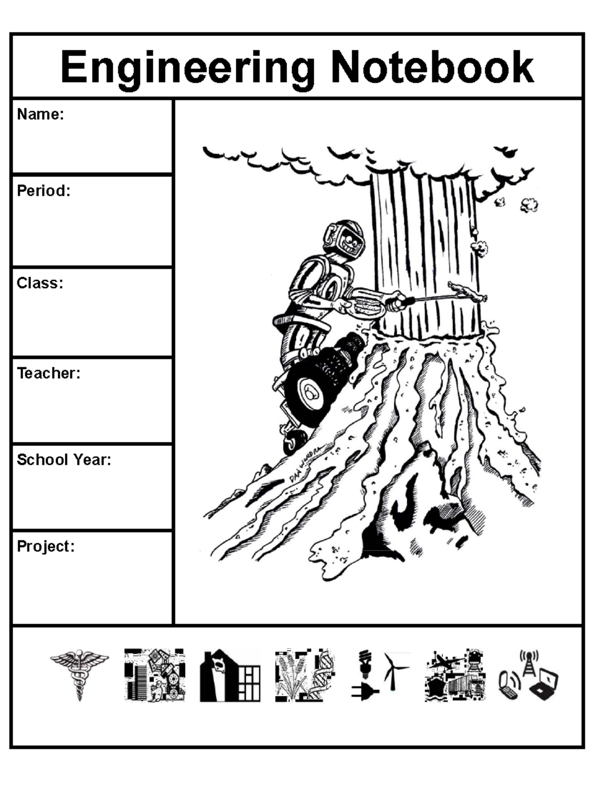 Engineering Notebook Template - Engineering Notebook Name: Period ...