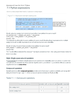 Computer Science Ascii Notes - 4 Bits Computers are built from ...