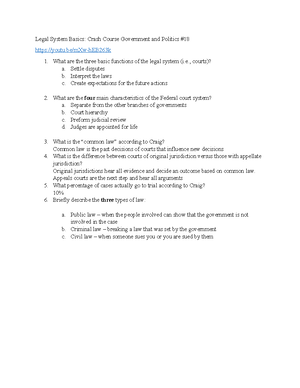 CC GP 19 Structure of the Court System - Structure of the Court System ...
