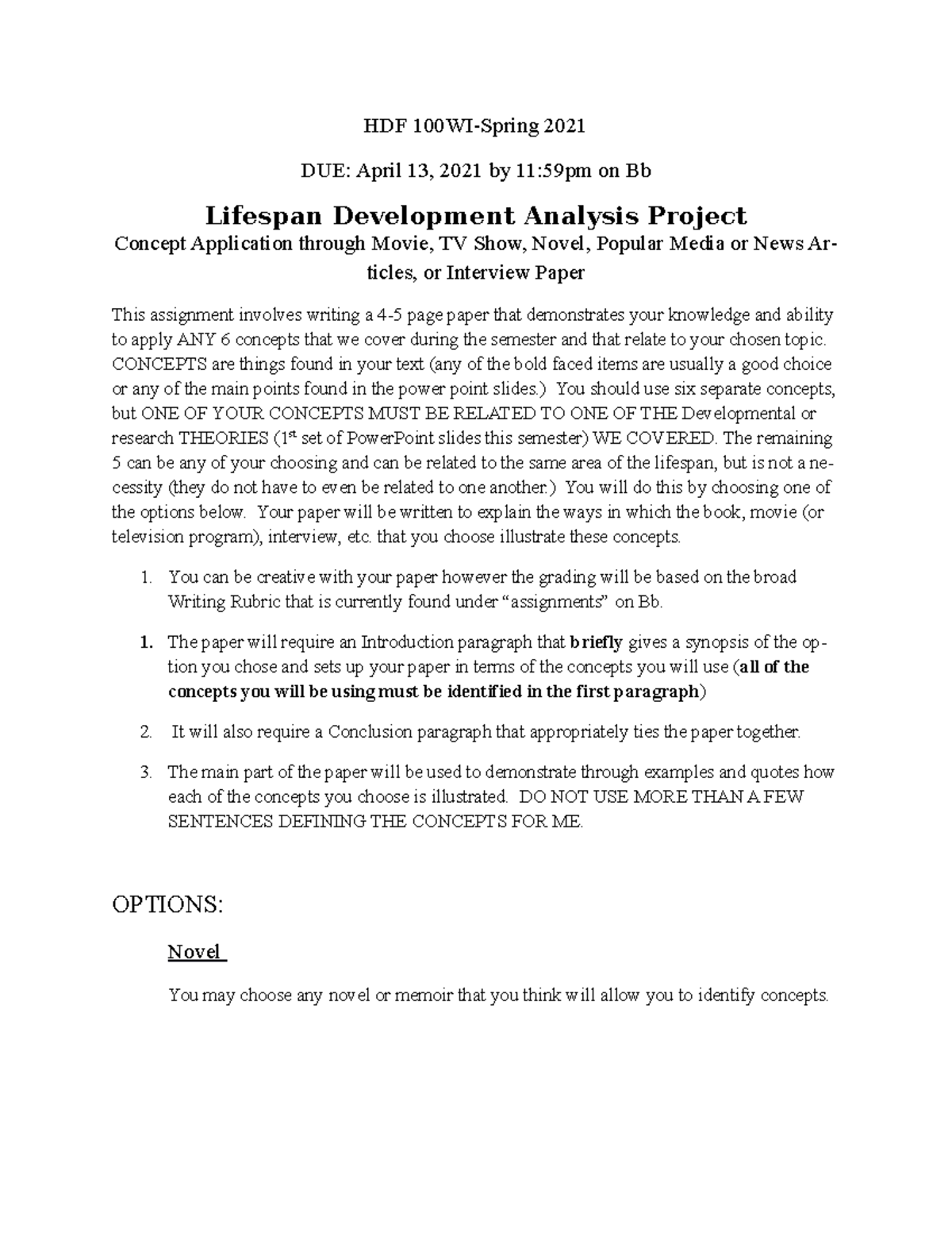 2021 1 16 hdf 100WI concept application writing assignment - HDF 100WI ...